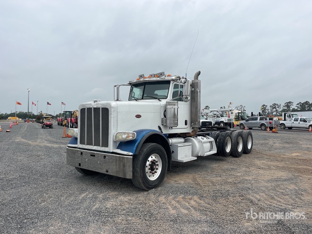 2012 Peterbilt 388 8x4 Tri/A Day Cab Truck Tractor | Ritchie Bros ...
