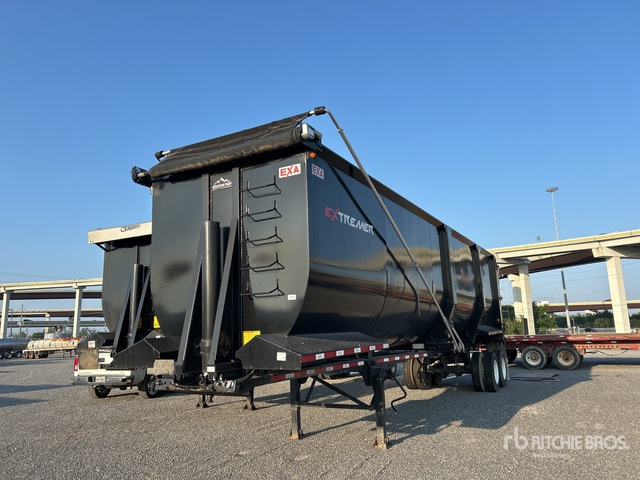 2022 EXA Industrial END-42 42 ft T/A Frameless End Dump Trailer ...