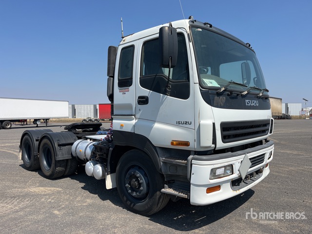 2006 Isuzu Giga 385 CXY 6x4 T/A Sleeper Truck Tractor | Ritchie Bros. Auctioneers