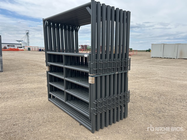 Quantity of (18) BYT 7 ft 6 in Magnum Frame Gate Livestock Panel ...