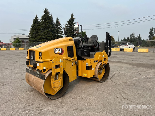2025 Cat CB 4.0 Double Drum Roller (Unused) | Ritchie Bros. Auctioneers