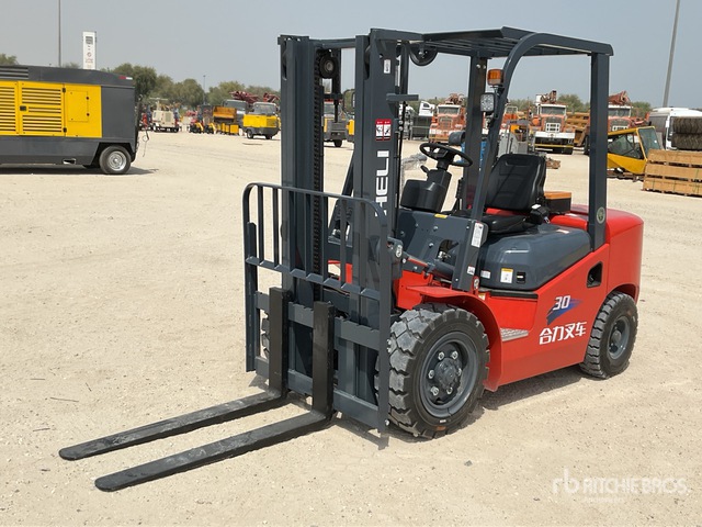 2025 Heli CPC30-Q25K2 3 ton Forklift (Unused) | Ritchie Bros. Auctioneers