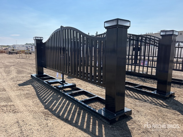 Bulldog Inustries 20 ft x 7 ft 10 in Entrance Driveway Gate (Unused ...