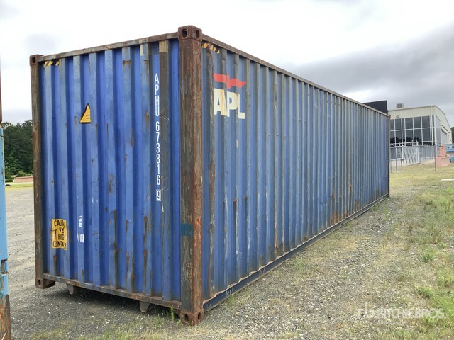 40 ft High Cube Storage Container | Ritchie Bros. Auctioneers