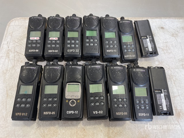 Quantity of (12) Motorola Astro XTS3000 Radios | Ritchie Bros. Auctioneers