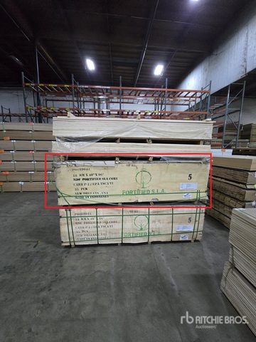 Quantity of (35) 4 ft x 8 ft x .75 in MDF X-Band 5 Ply Plywood (Unused ...