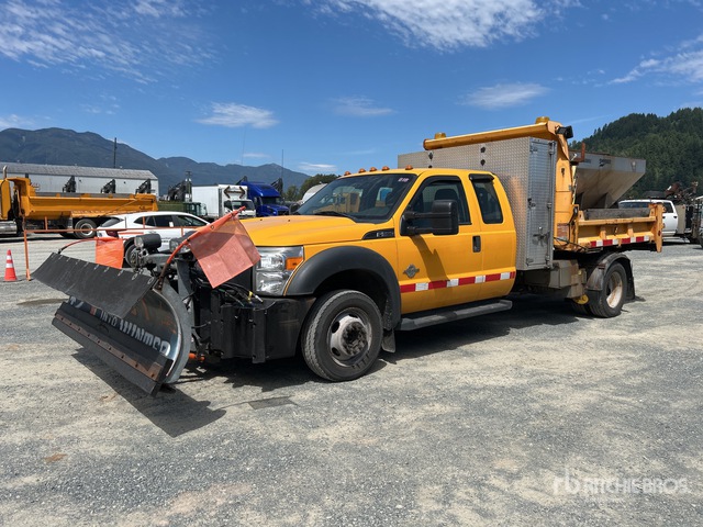 2015 Ford F-550 XL 4x4 Extended Cab Snow Plow Truck | Ritchie Bros ...