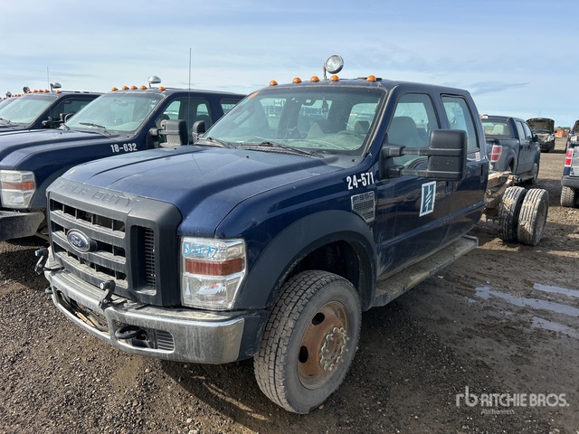 2010 Ford F-550 XL 4x4 Crew Cab Cab and Chassis (Inoperable) | Ritchie ...