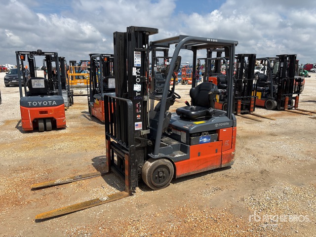 2018 Toyota 8FBE18U 2900 lb Electric Forklift | Ritchie Bros. Auctioneers