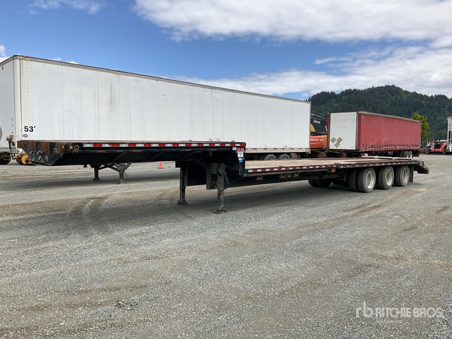 2019 B & B Trailers 53 ft Tri/A Step Deck Trailer | Ritchie Bros ...