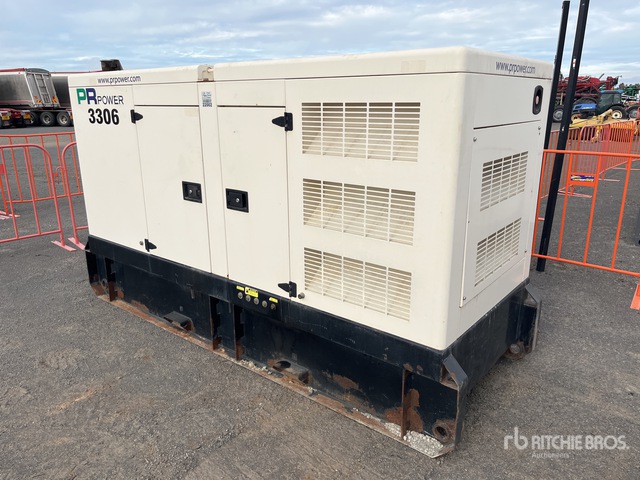 2018 PR Power GMS100CS-AU 100 kVA Skid-Mounted Generator Set | Ritchie ...