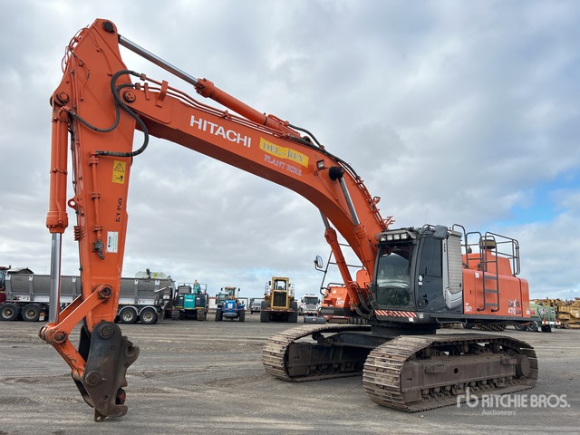 2013 Hitachi ZX470LCH-3 Tracked Excavator | Ritchie Bros. Auctioneers