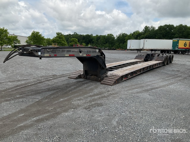 2013 Talbert T(4)-55CC-HRG-T1 55 t T/A Removable Gooseneck Lowboy ...