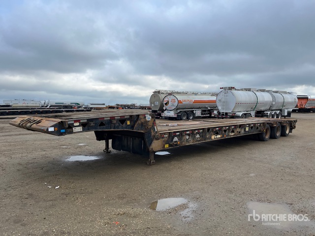 2009 BWS 40SN3X 37 ft Tri/A Folding Neck Trailer | Ritchie Bros ...