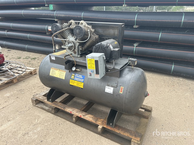 Power Fist 31 cfm Skid-Mounted 120 gal Air Compressor | Ritchie Bros ...