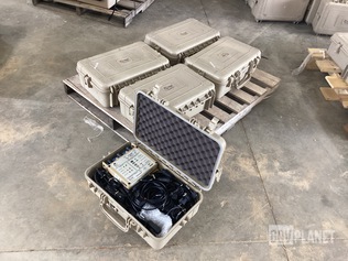 Surplus (5) Iris Technology Spaces II Solar Portable Communications ...
