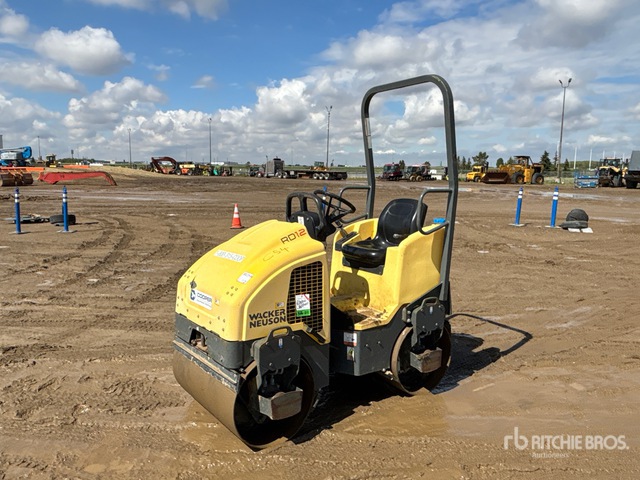 2018 Wacker Neuson RD12A Double Drum Roller | Ritchie Bros. Auctioneers