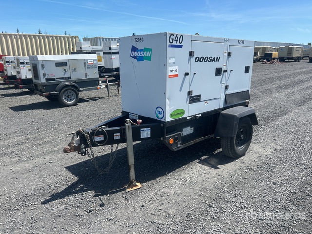 2019 Doosan G40 Mobile Generator Set | Ritchie Bros. Auctioneers