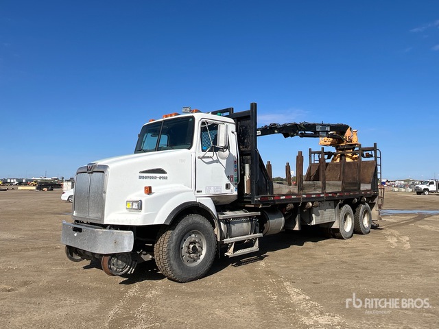 Rotobec Elite XT Articulated Boom on 4900SA 6x4 Camion à mâts de levage ...
