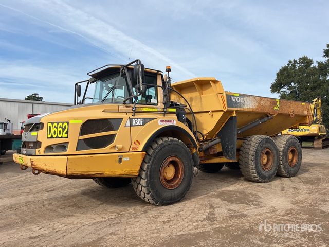 2012 Volvo A30F Articulated Dump Truck | Ritchie Bros. Auctioneers