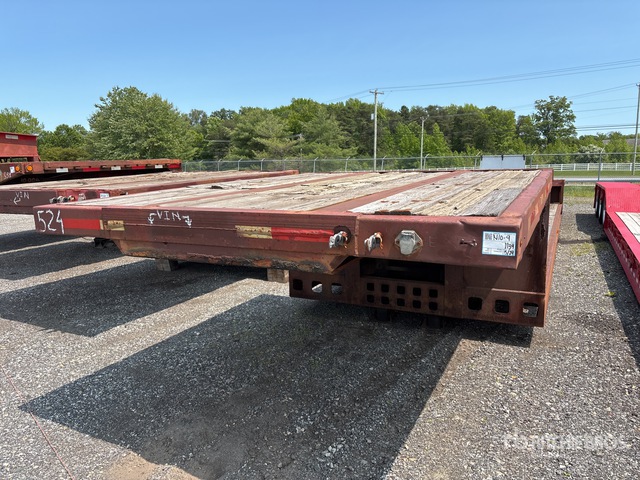 1985 Siebert T/A Double Drop Lowboy Trailer | Ritchie Bros. Auctioneers