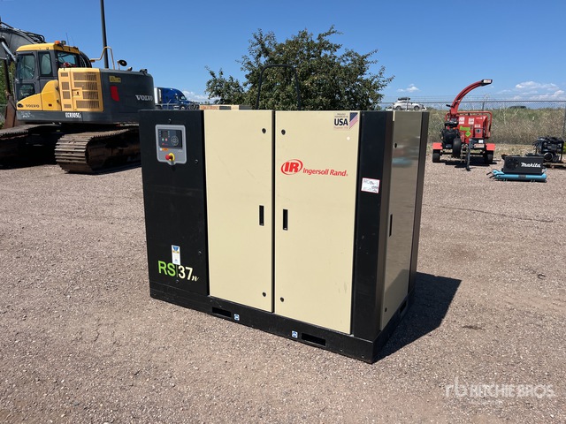 2020 Ingersoll Rand RS37N Skid-Mounted Rotary Screw Air Compressor ...