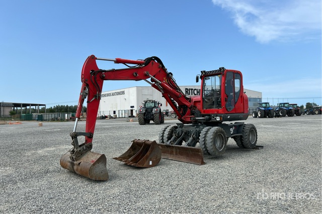 2014 Wacker-Neuson EW100 Wheel Excavator | Ritchie Bros. Auctioneers