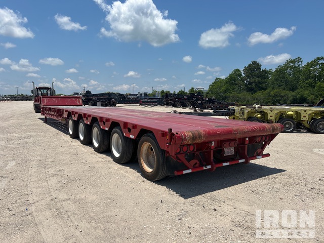 2011 Aspen 66 ft 5 axle Oil Field Folding Neck Trailer in Dayton, Texas ...