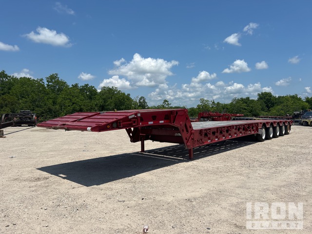 2011 Aspen 66 ft 5 axle Oil Field Folding Neck Trailer in Dayton, Texas ...