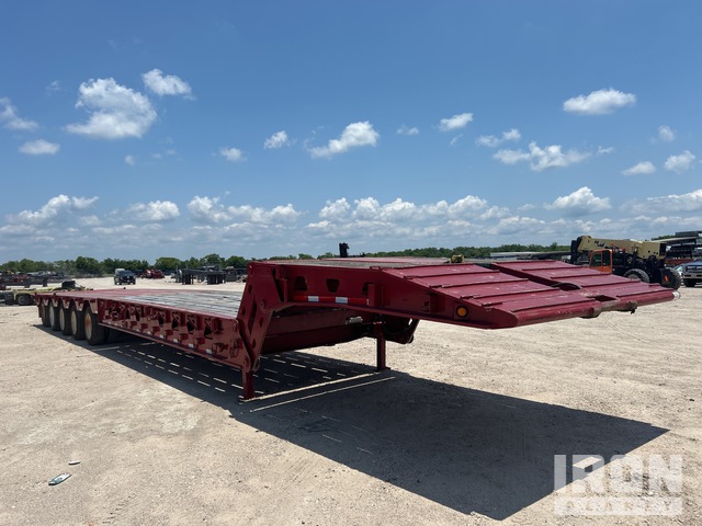 2011 Aspen 66 ft 5 axle Oil Field Folding Neck Trailer in Dayton, Texas ...