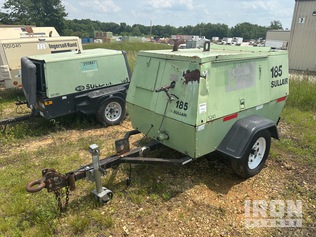 2001 Sullair 185DP0JD 185 cfm Mobile Air Compressor in Orleans, Indiana ...