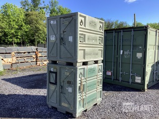 Surplus (2) Plastics Research 102440-101 Storage Containers in ...