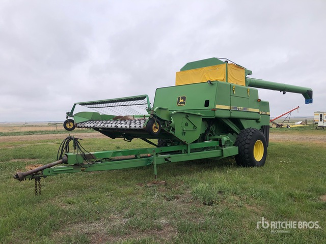 1981 John Deere 7721 Pull-Type Combine Harvester | Ritchie Bros ...
