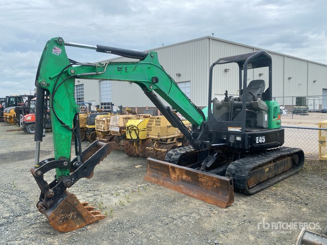 2016 Bobcat E45 Mini Excavator | Ritchie Bros. Auctioneers