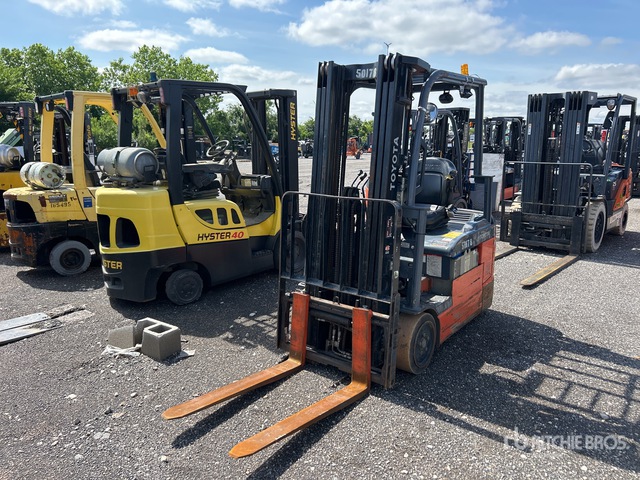 2018 Toyota 8FBE18U 2900 lb Electric Forklift | Ritchie Bros. Auctioneers