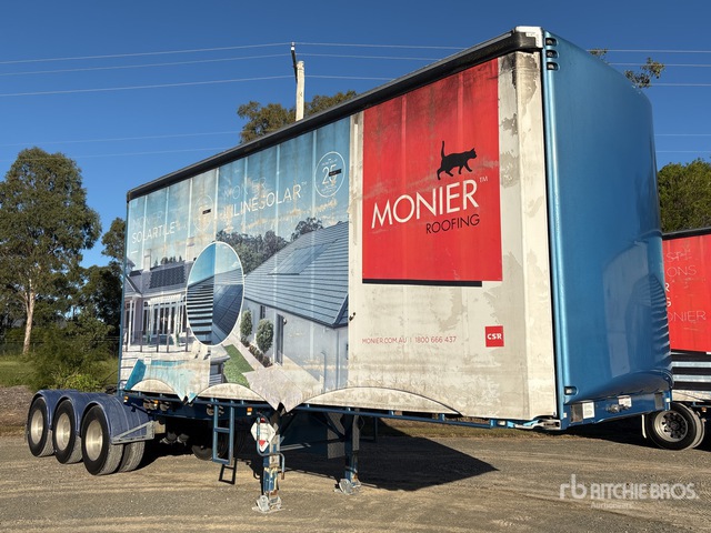 2013 MaxiTrans 6.5 m Tri/A B-Double Lead Tautliner Trailer | Ritchie ...