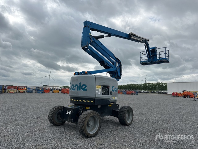 2015 Genie Z62/40RT 4WD Diesel Articulating Boom Lift | Ritchie Bros ...
