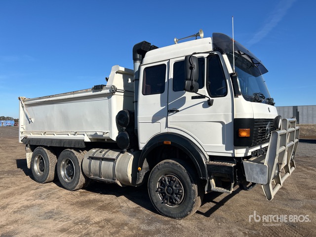1989 Mercedes-Benz 2244S 6x4 Sleeper T/A Dump Truck | Ritchie Bros ...