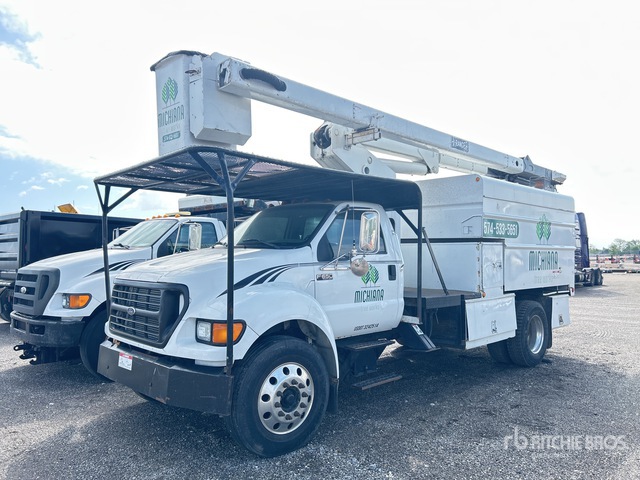 2000 Terex Hi-Ranger XT55 55 ft on 2000 Ford F-650 XL 4x2 Forestry Bucket Truck | Ritchie Bros ...