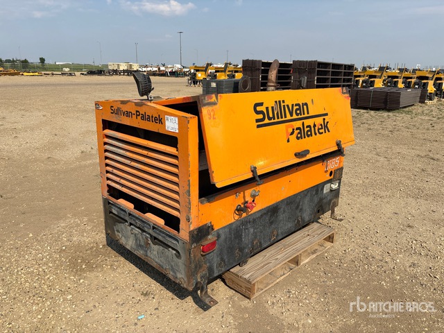 Sullivan Palatek D185P2CA Skid-Mounted Air Compressor | Ritchie Bros ...