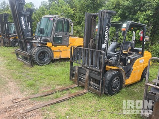 2018 Hyundai 35D-9 7400 lb Pneumatic Tire Forklift in Conroe, Texas ...