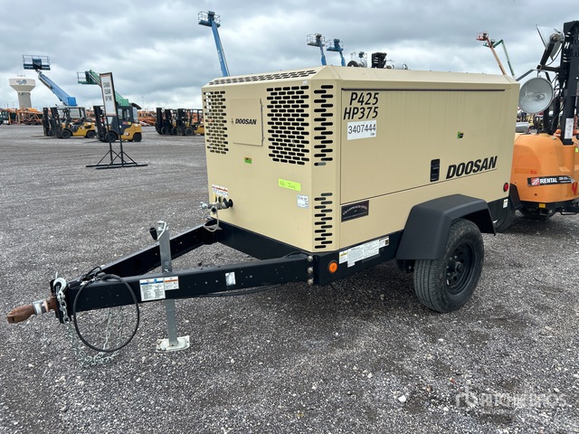 2023 Doosan P425/HP375 Mobile Air Compressor | Ritchie Bros. Auctioneers