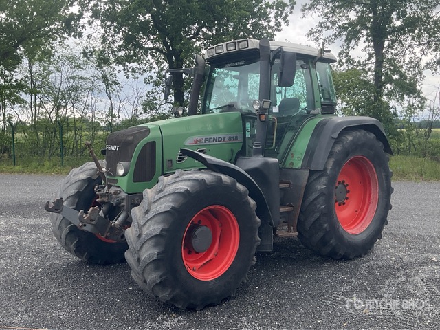 2003 Fendt 818 Vario TMS 4WD Tractor | Ritchie Bros. Auctioneers