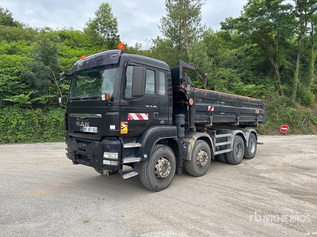 2009 MAN TGS35.400 8x4 Camion Bi-Benne Tri/A Dump Truck | Ritchie Bros ...