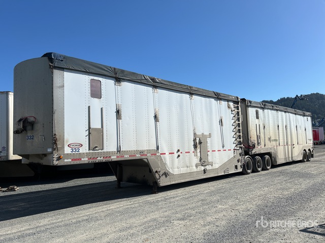 2016 Ty-Crop 32 ft x 102 in Super B-Train Lead Open-Top Chip Trailer ...