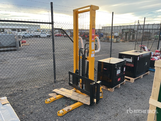 Multiquip 2 ton Pallet Stacker (Unused) | Ritchie Bros. Auctioneers