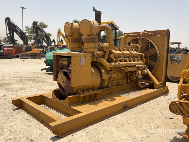 Cat D398 686 kVA Skid-Mounted Generator Set | Ritchie Bros. Auctioneers
