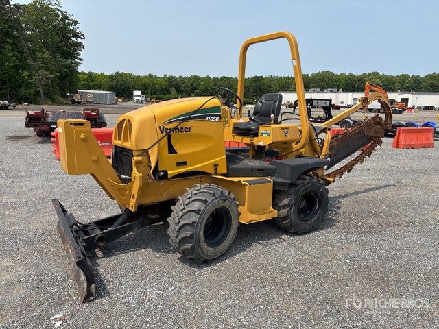 2005 Vermeer RT650 4x4 Trencher | Ritchie Bros. Auctioneers
