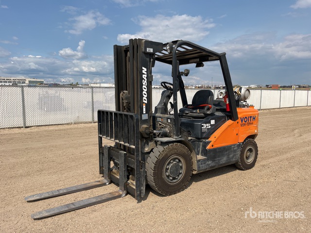 2020 Doosan G35S-7 6950 lb Forklift | Ritchie Bros. Auctioneers