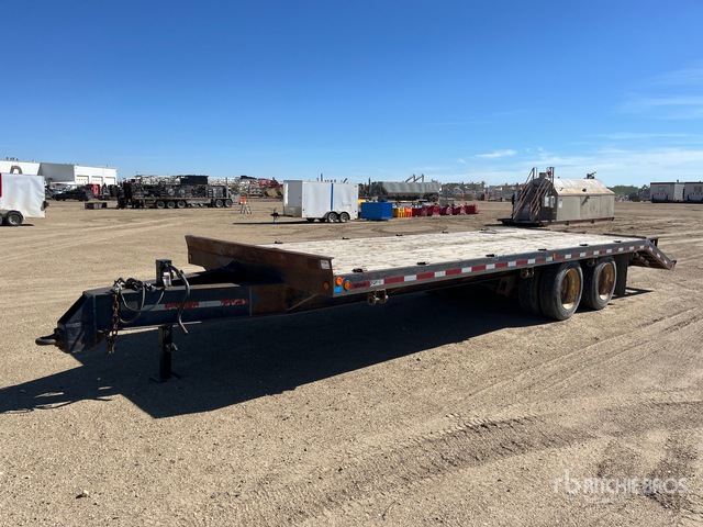 1996 Trailtech TD220 29 ft T/A Equipment Trailer | Ritchie Bros ...